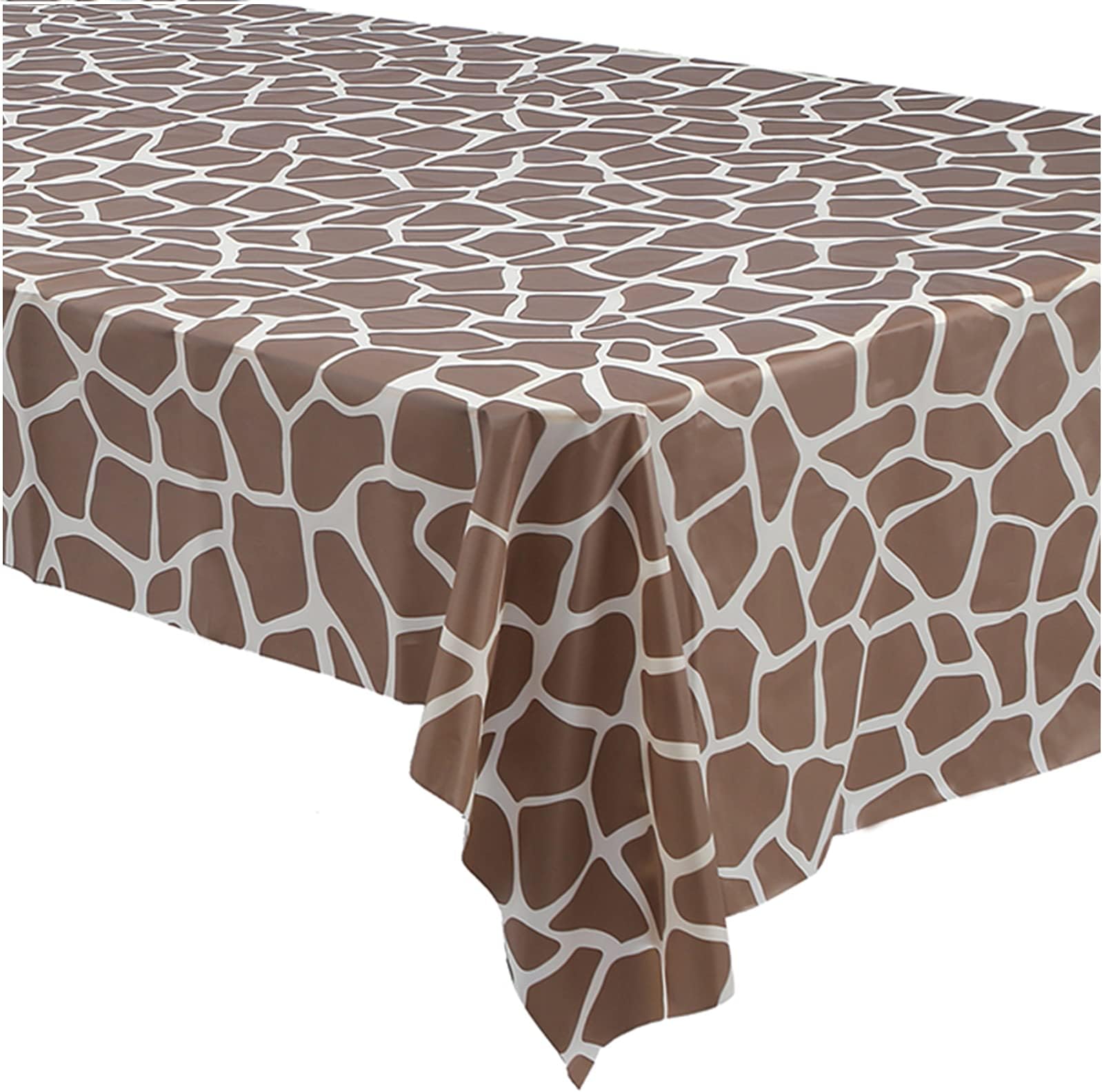 Amazon.com: sunny seat Giraffe Plastic Tablecloth 3 Pack for Jungle ...