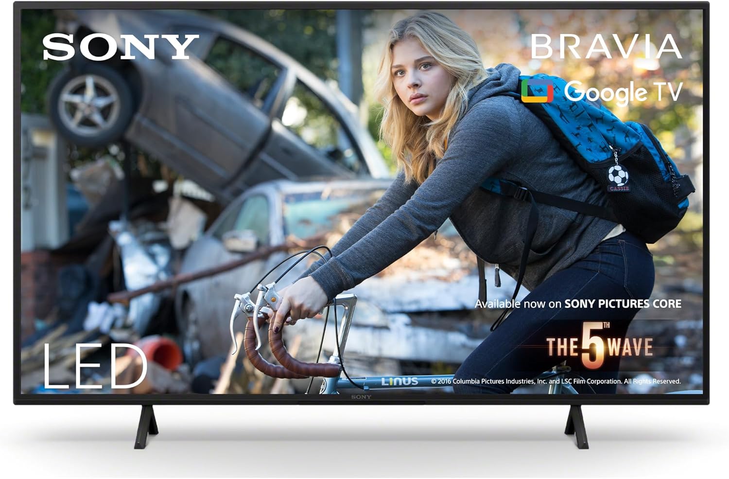 Sony BRAVIA, KD-55X75WL, 55 Inch, LED, Smart TV, 4K HDR, Google TV, ECO PACK, BRAVIA CORE ...