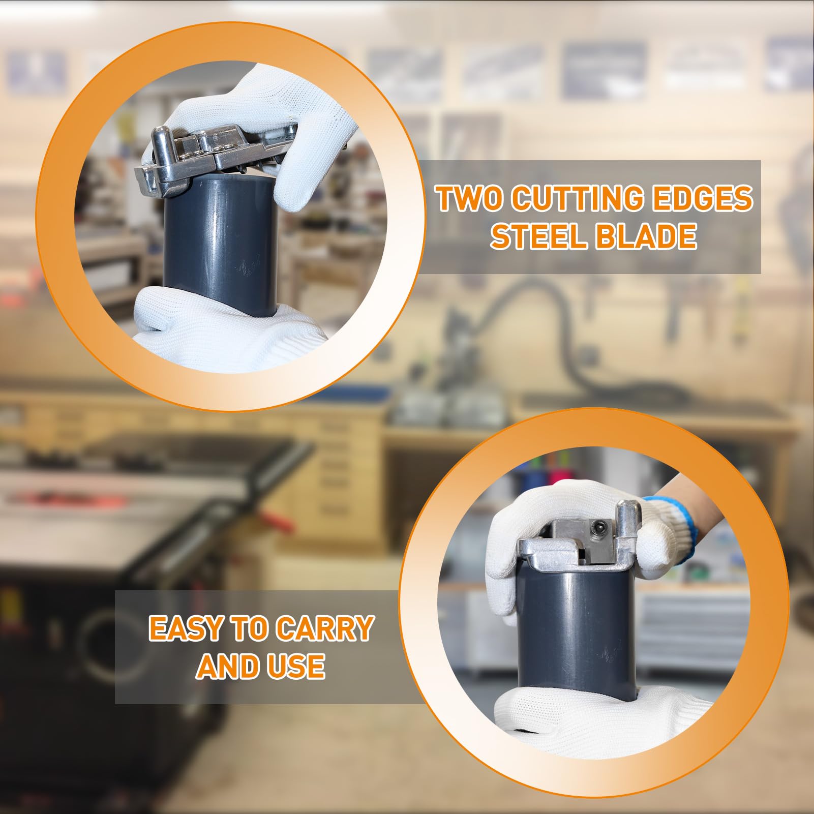 Snapklik.com : PVC Pipe Reamer Deburring Tool For Plastic PVC Pipe ...