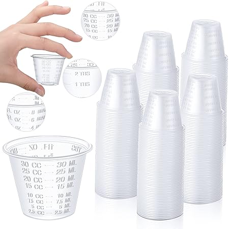 Amazon.com: Lilymicky 1000 Pack Disposable Medicine Cups (1oz), Medical ...