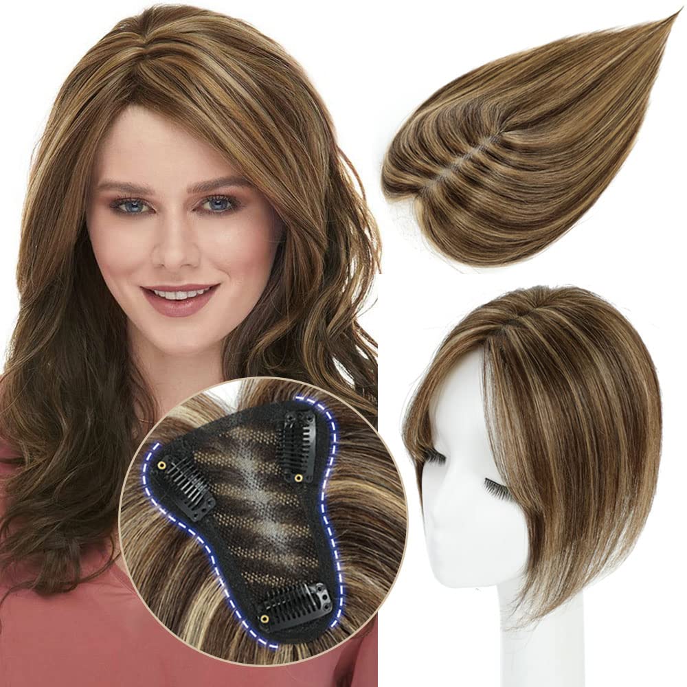 Amazon.com : meralona Hair Toppers for Women Real Human Hair Toppers ...