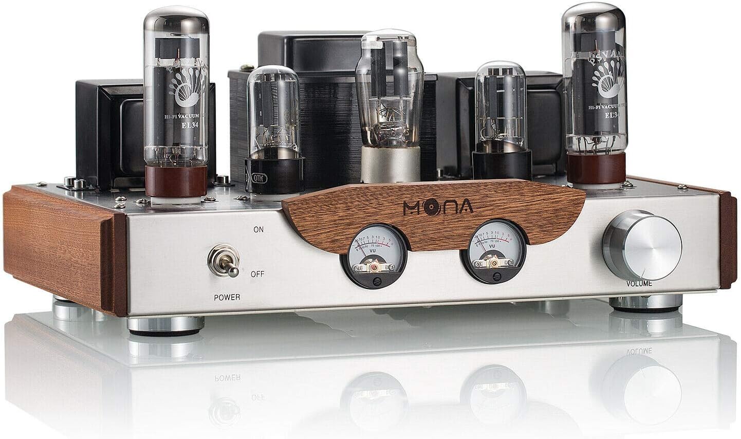 Nobsound HiFi EL34 Valve Tube Amplifier Classic 2.0 Channel Stereo ...