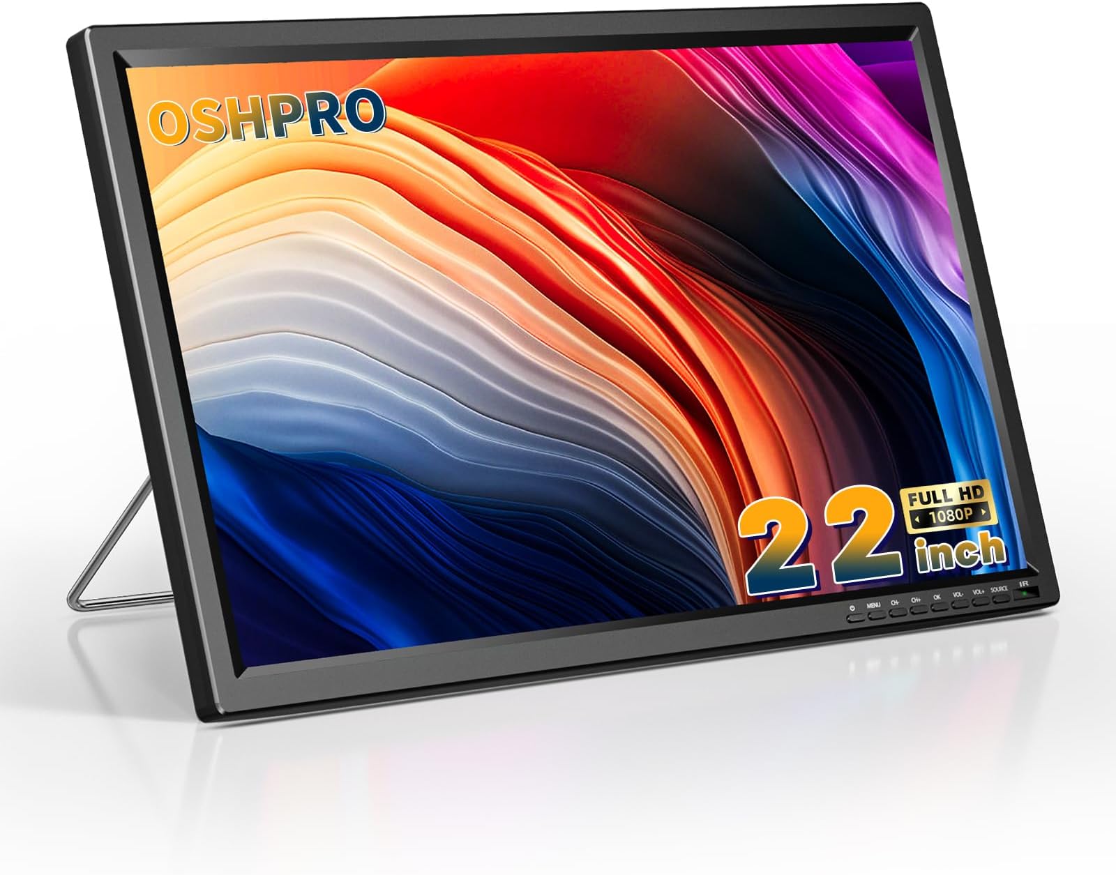 Amazon.com: TuTu 22-inch LED TV, 1080P FHD Flat-Screen TV with Dolby ...