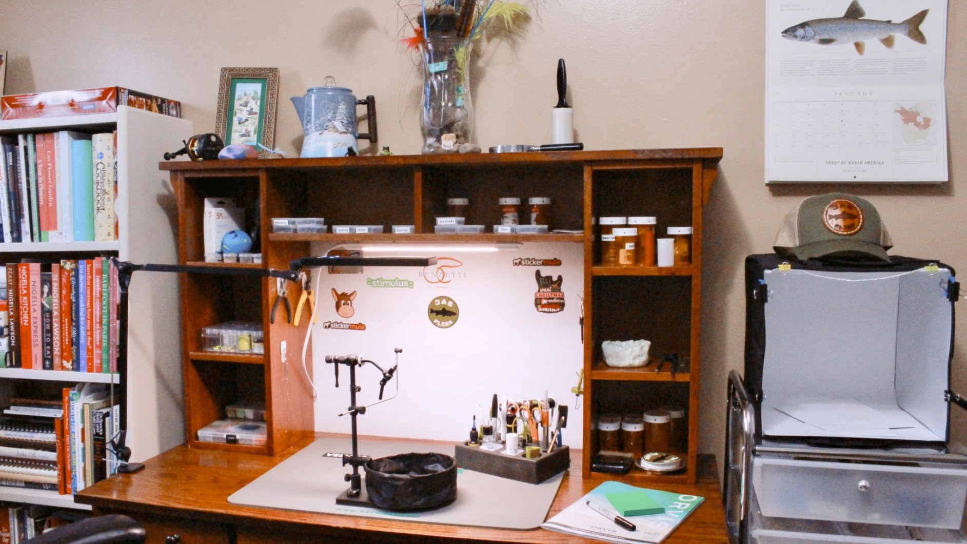 PHIVE LK-3 Metal Architect Swing Arm LED Desk Lamp/Table Lamp with ...