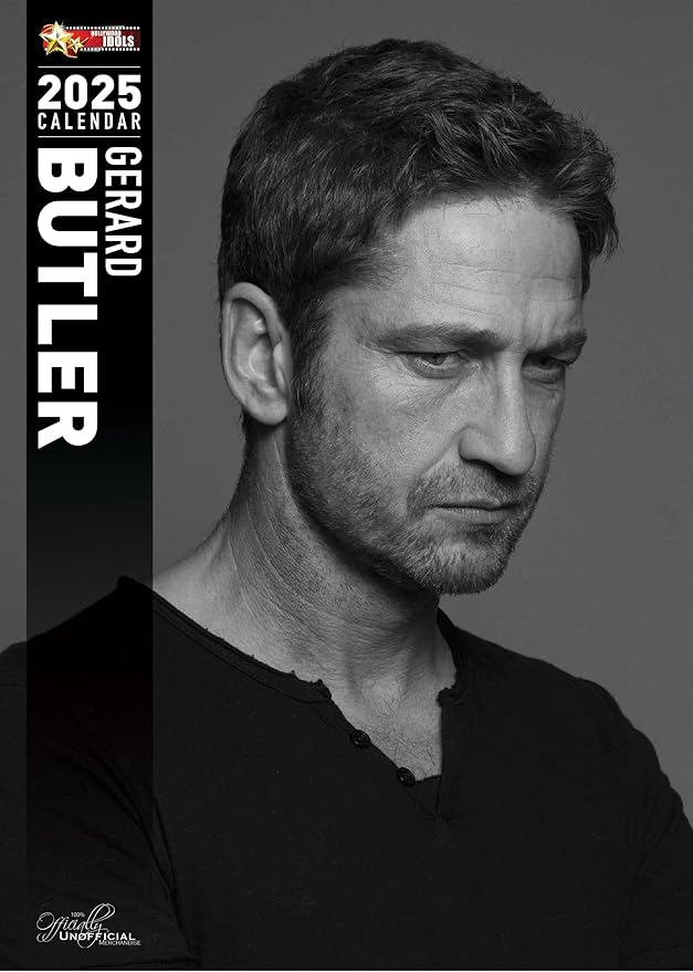 Gerard Butler 2025 A3 Hollywood Idols Collection Wirobound Wall ...