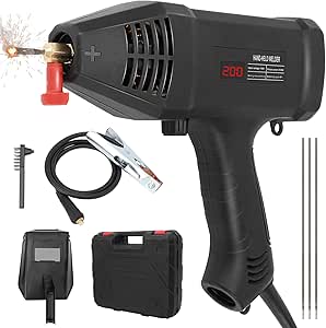 Hand Held Welder Gun, 110V 10-200A Portable ARC Welder Machine with ...