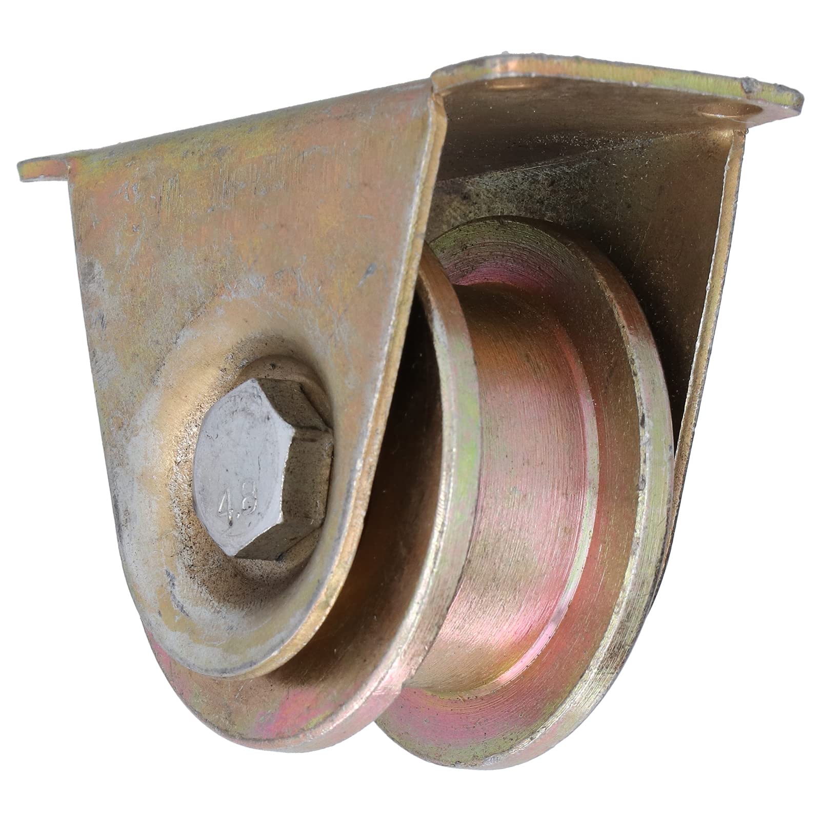 Buy Rigid Caster, High Speed Guide Pulley Steel H‑Type 60mm for Wire ...