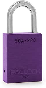 PACLOCK's 90A-PRO Padlock, Buy American Act Compliant, 1/4" Diameter ...
