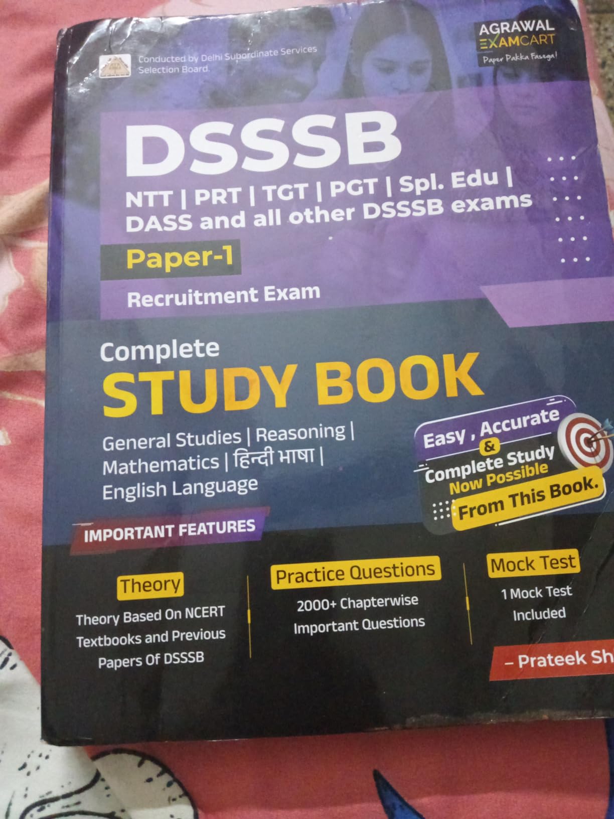 Buy Examcart DSSSB Paper-1 Complete Study Guidebook (2000+ Chapterwise ...