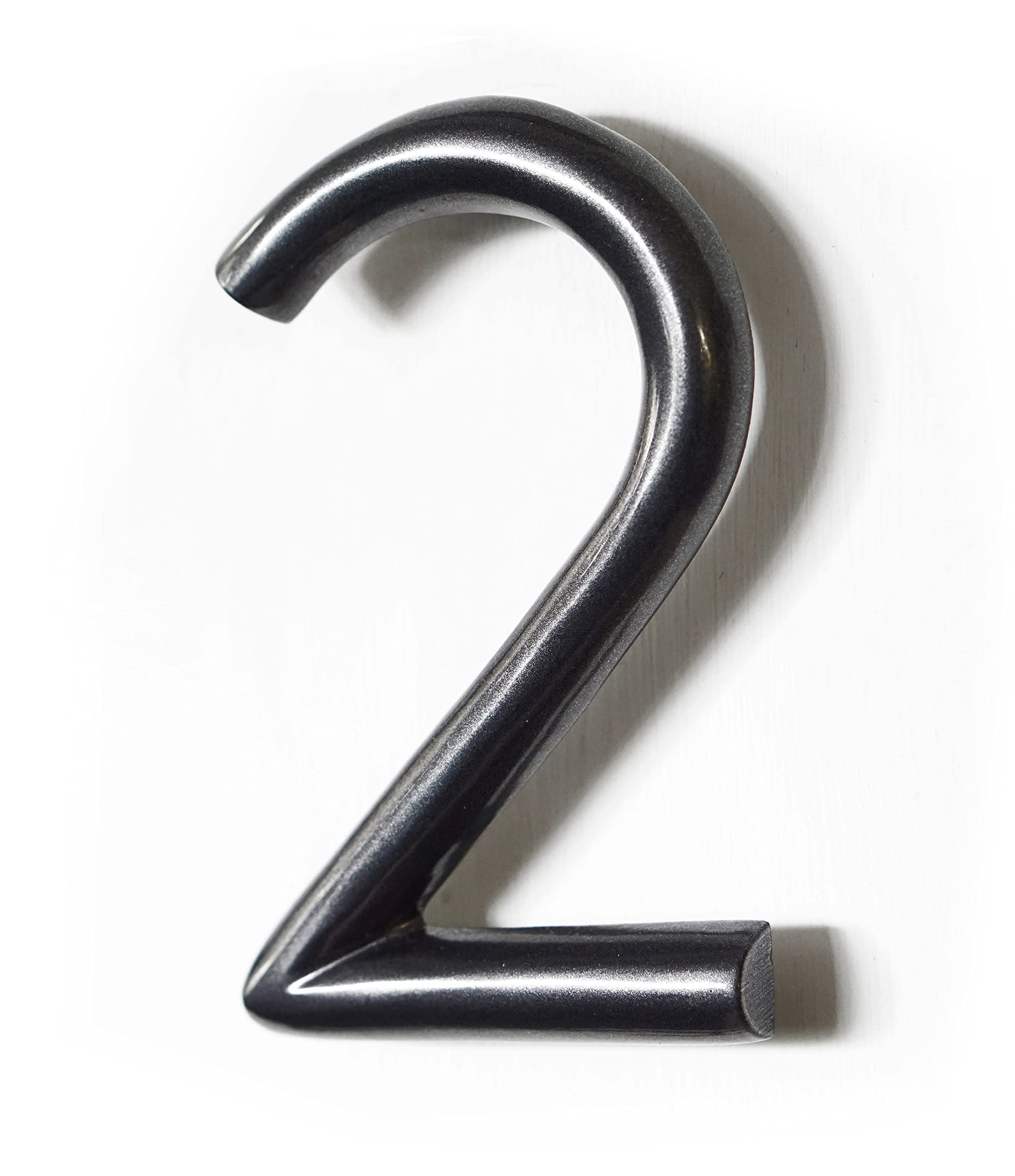 Snapklik.com : NACH Floating House Numbers, 5 Inch Aluminum Gunmetal ...