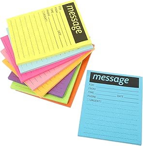Amazon.com : SEWACC Sticky Phone Message Pad 9 Books While You were Out ...