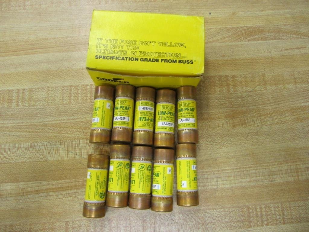 Bussmann LPJ-15SP Fuse LPJ15SP (Pack of 10): Amazon.com: Tools & Home ...
