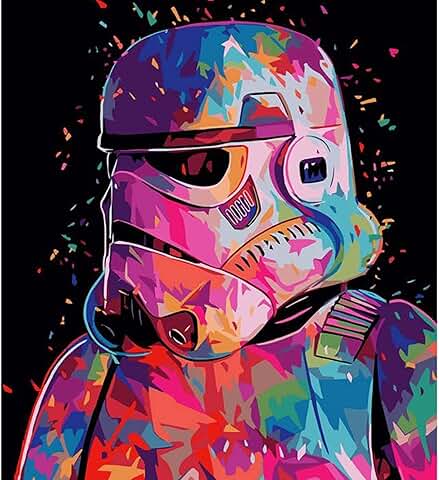 Amazon.com: star wars paint by number
