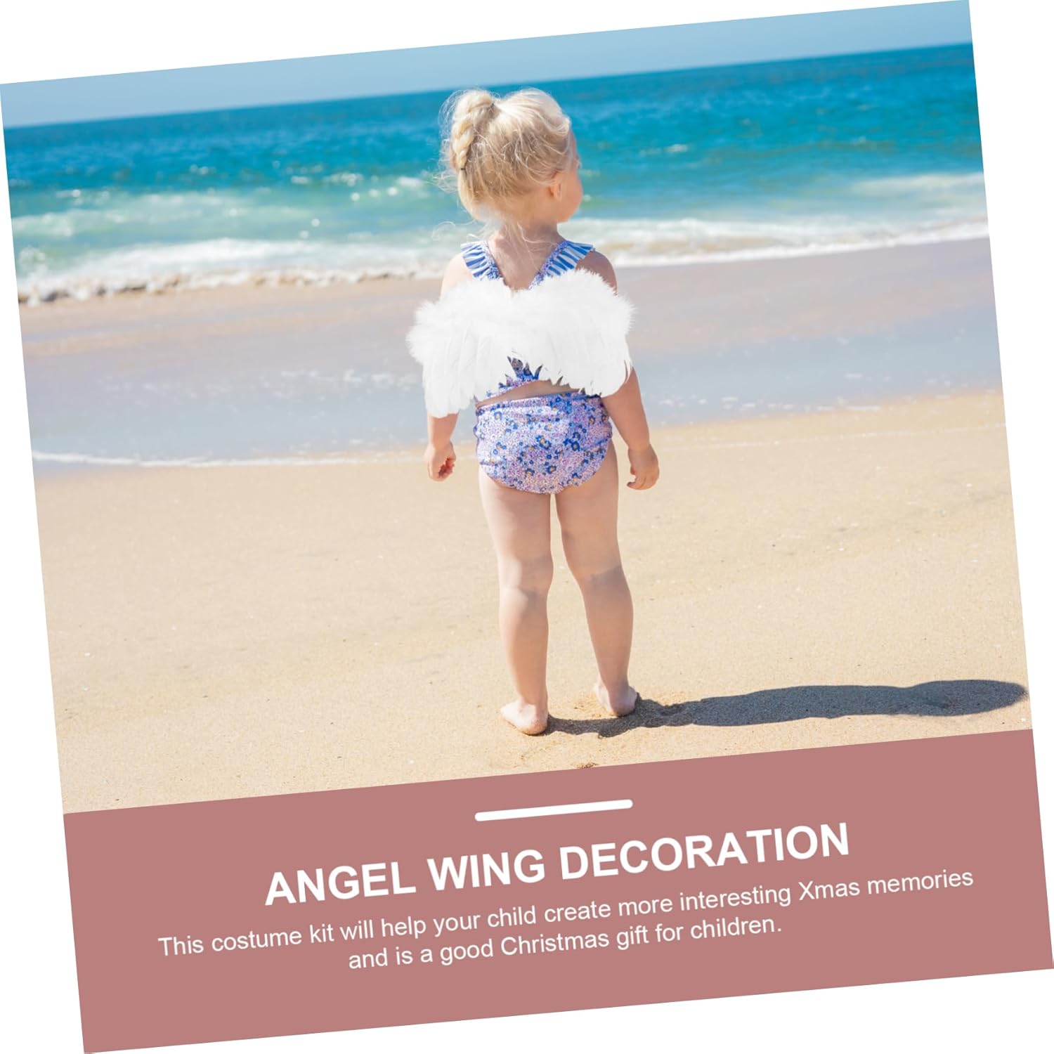 Abaodam 5 Sets Angel Wings Hair Band Princess Wings Kids White Wing ...