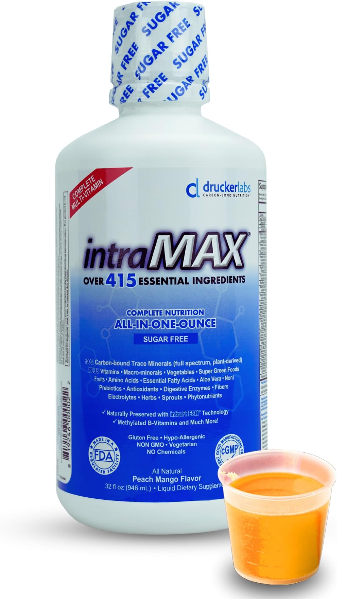 Amazon.com: Drucker Labs - IntraMAX 2.0 Organic Liquid Trace Minerals ...