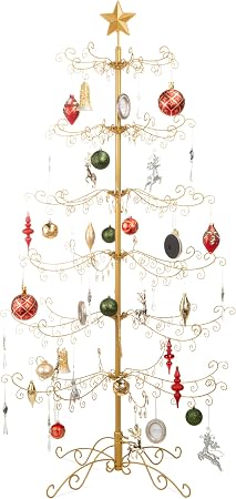 Amazon.com: Best Choice Products 6ft Wrought Iron Ornament Display ...