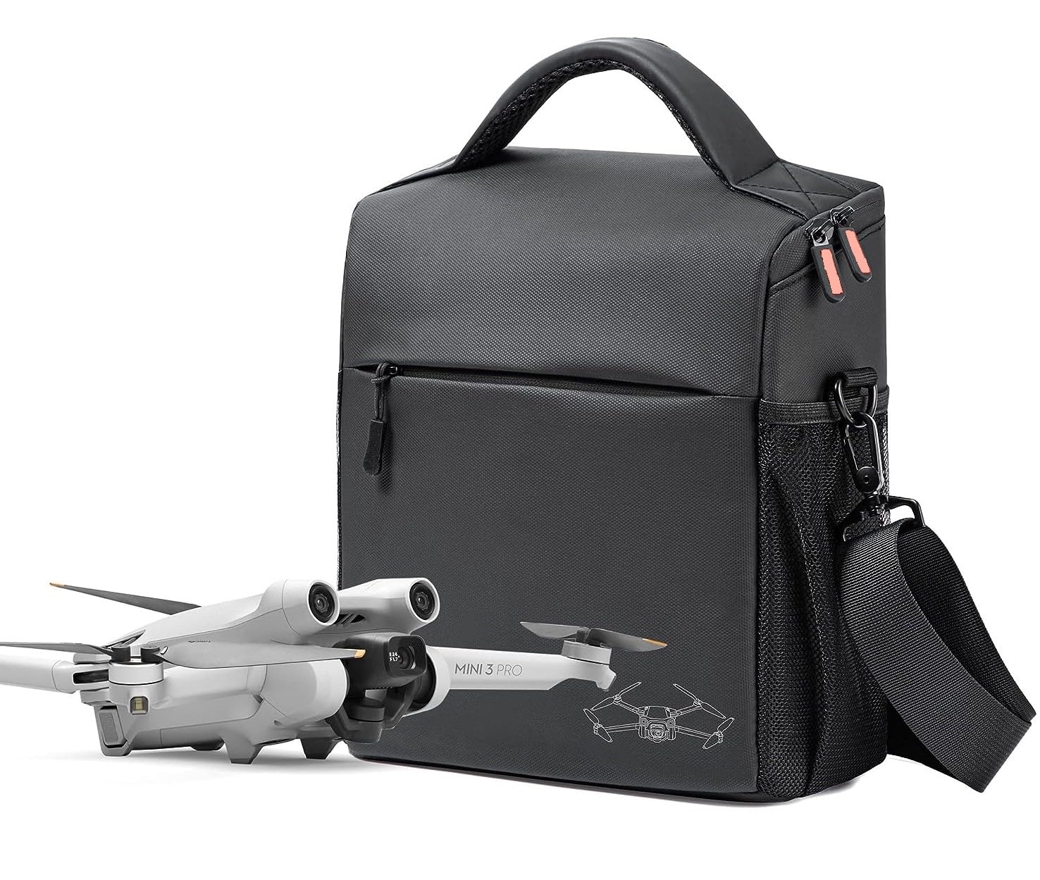 Buy Waterproof Storage Bag Carrying ABS Double Layer case- Can Hold s ...