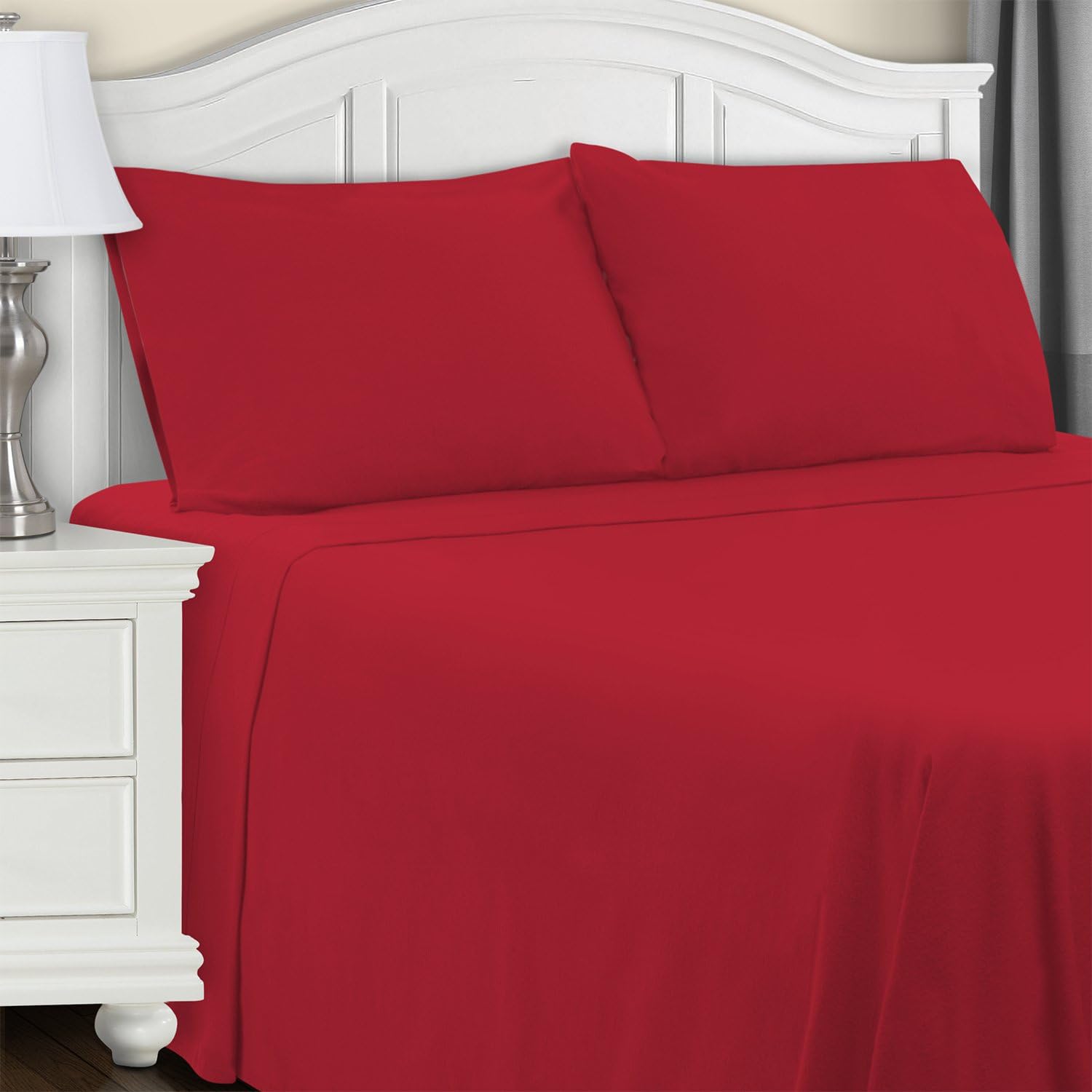 amazon-bluenilemills-deep-pocket-cotton-flannel-solid-sheet-set