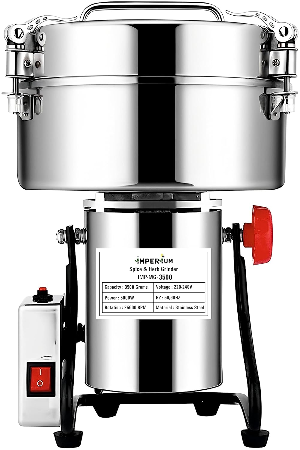 Buy IMPERIUM® Food Grade Stainless Steel Portable Masala Grinder with 1 ...