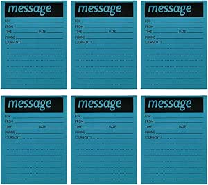 Amazon.com : 300 Sheets Wide Lined Message Pad Sticky Note Paper Sticky ...