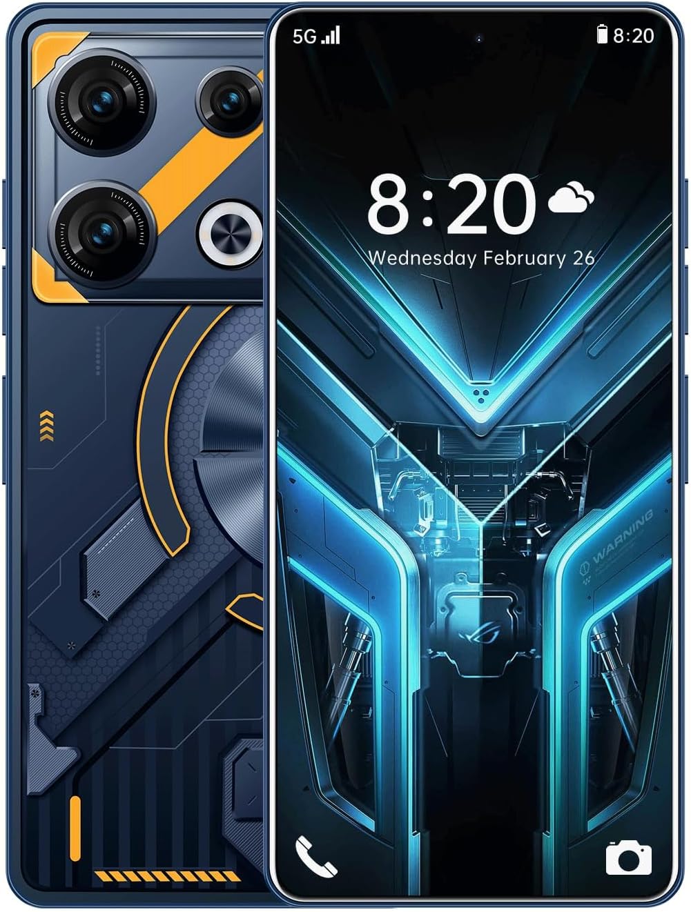 Amazon.com: lolhtvlol Unlocked Cell Phones G10, Android 14,12+512GB ...