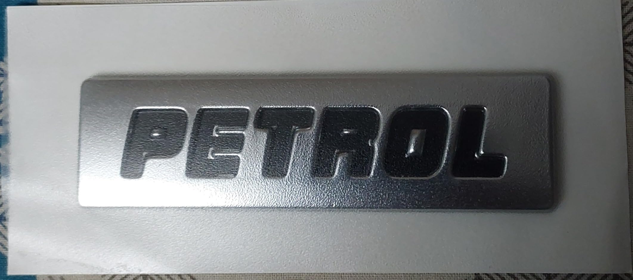 Printemporio Petrol Sticker for Car Fuel Lid, Waterproof, Self-Adhesive ...