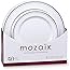 Amazon.com: Mozaik Premium Plastic 10.25" Silver Banded Dinner Plates ...