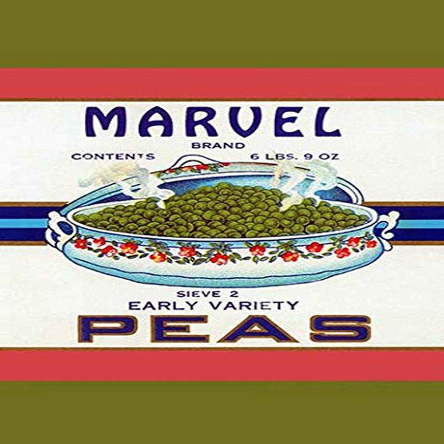 Amazon.com: Buyenlarge Marvel Brand Early Variety Peas - Gallery ...