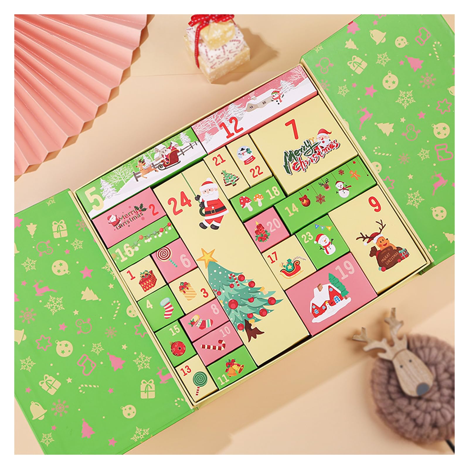 Amazon.com: Empty Advent Calendars to Fill, DIY Advent Calendars, Empty ...