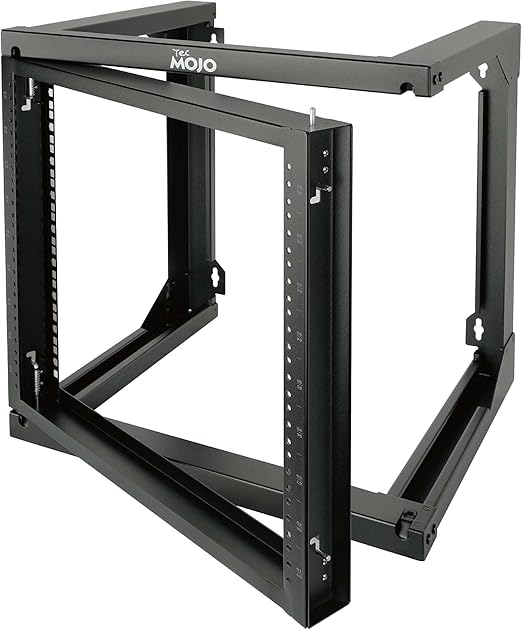 Amazon.com: Tecmojo 9U Wall Mount Rack, Server Rack,Open Frame Server ...