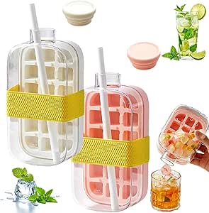 Amazon.com: My Crush Cup Ice, 2025 Upgraded Ice Bottle Cup With Straw ...