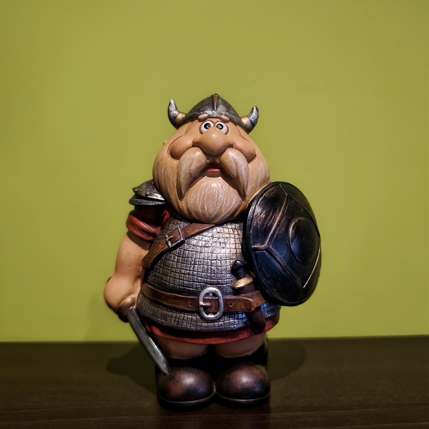 Amazon.com: EUROSUN Viking Dwarf Statue Decoration Norwegian Warrior ...