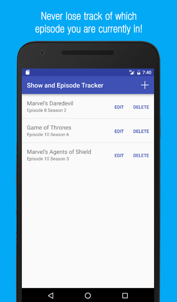 Show and Episode Tracker - App on Amazon Appstore