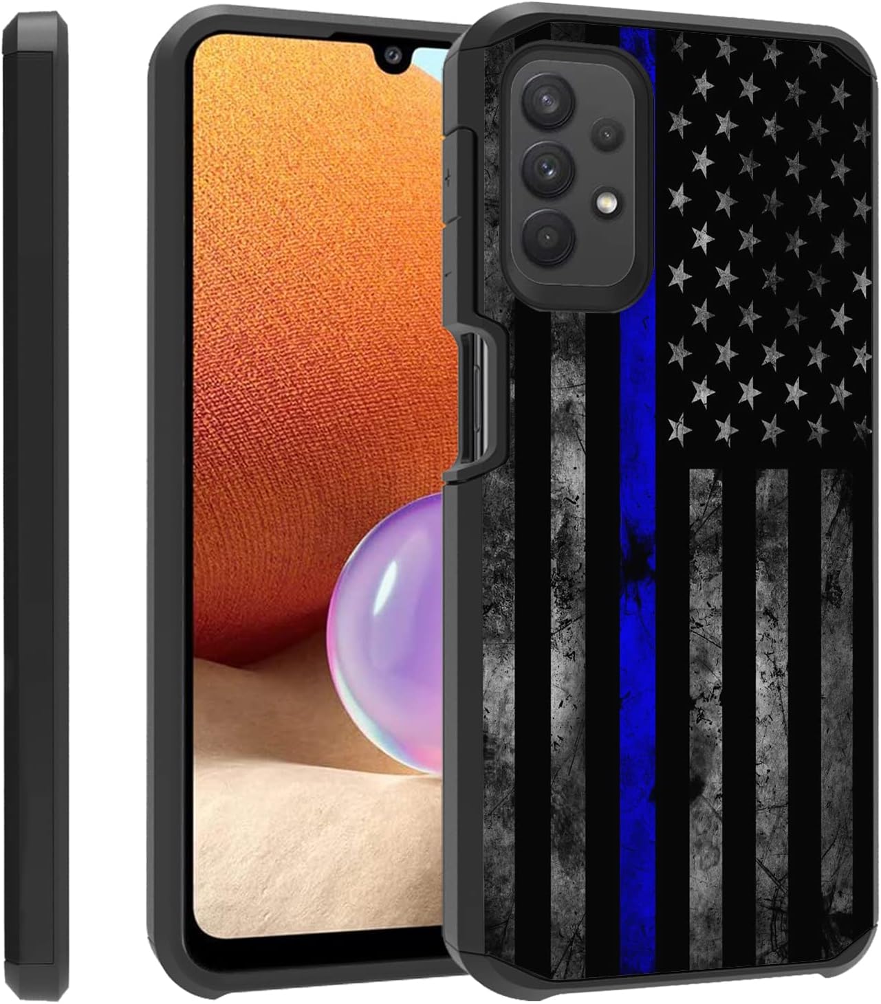 Amazon.com: ZXHSBROK Galaxy A23 5G Phone Case, Heavy Duty 2 in 1 Dual ...