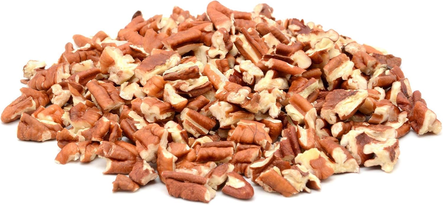 Pecan Pieces 1Kg - Raw Fresh Natural Premium Californian Broken Pecans ...