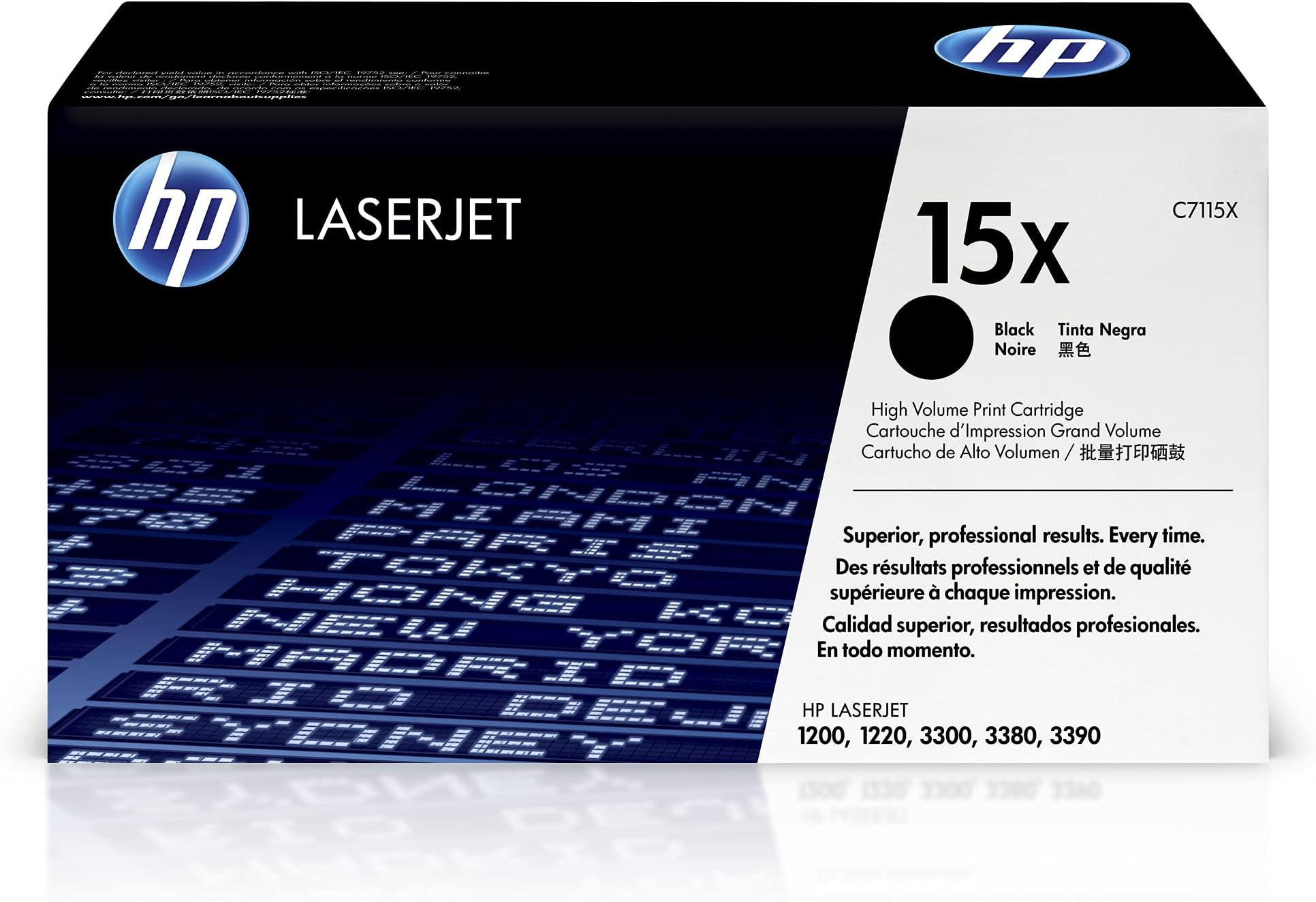 Amazon.com: HP 15X Black High-yield Toner Cartridge | Works with HP ...