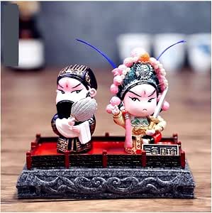Amazon.com: Modern Art Crafts Chinoiserie Peking Opera Characters ...
