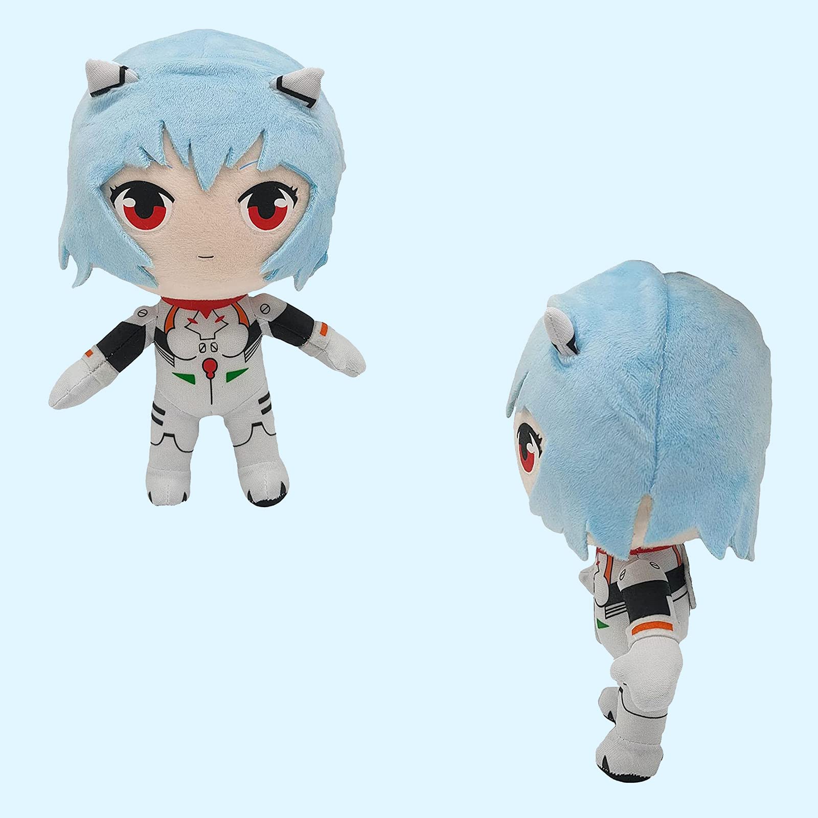 Buy 8.6in Rei Ayanami Plush Toy, Anime Evangelion Plush Cute Rei ...