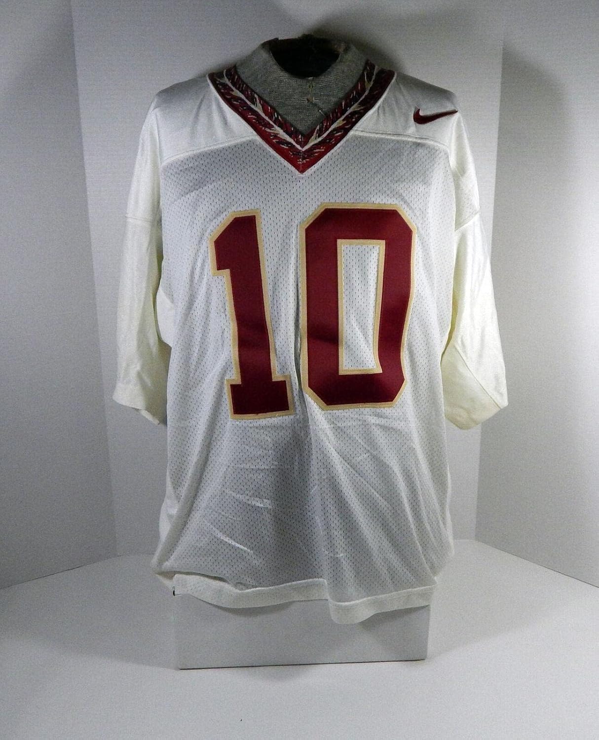 2000-10 Florida State FSU Seminoles #10 Game Used Jersey NP Rem 52 ...