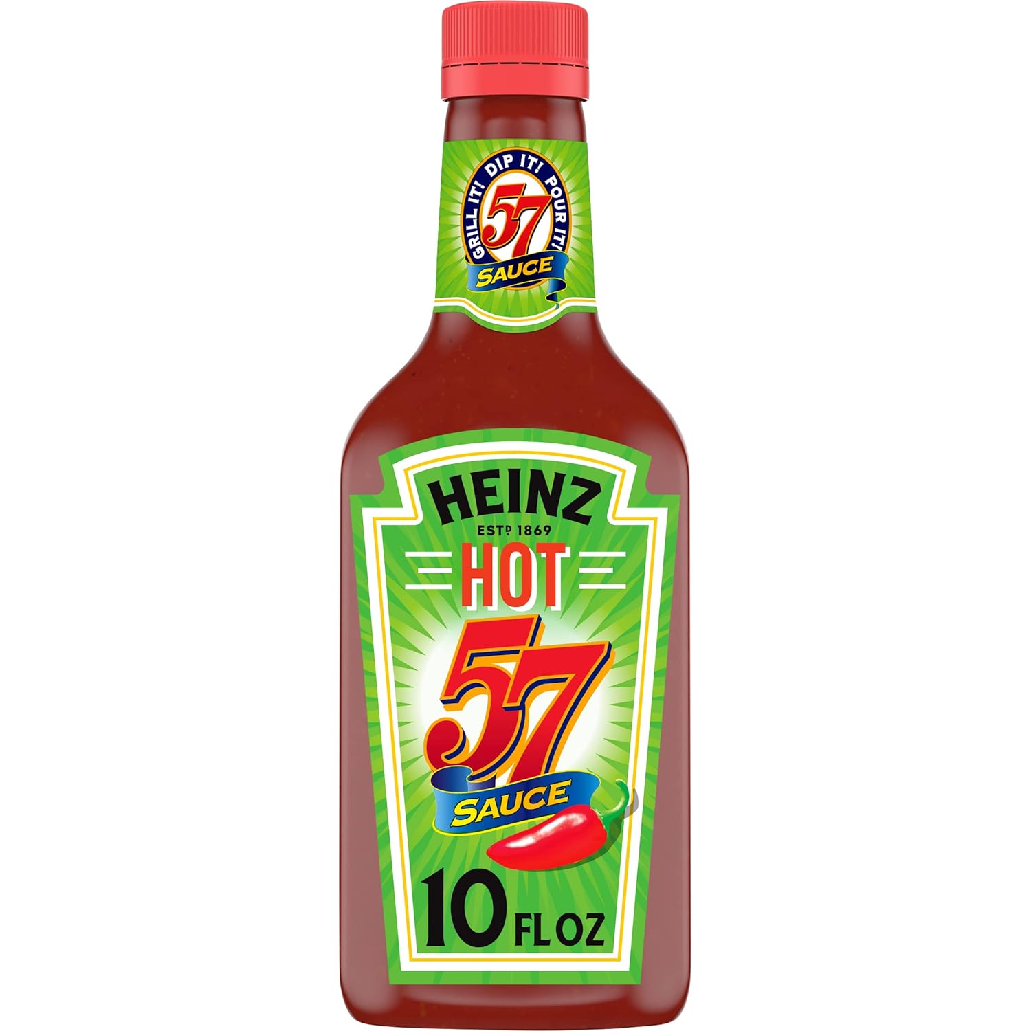 Amazon.com : Heinz Hot 57 Sauce, 10 oz Bottle : Everything Else