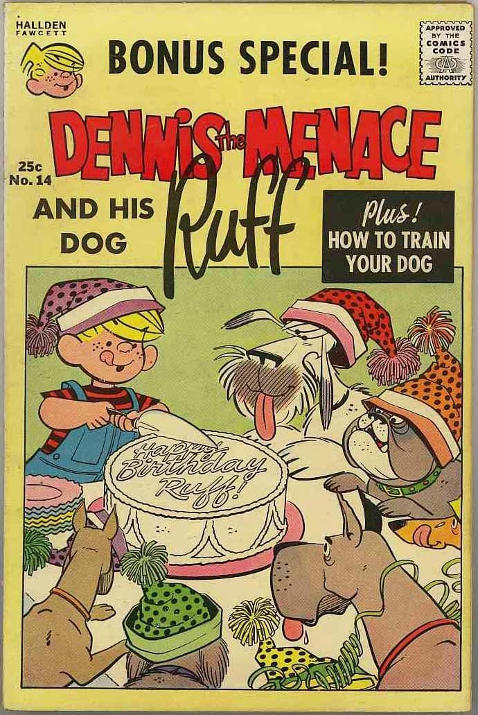 Amazon.com: Dennis the Menace and His Dog Ruff - Hallden Fawcett ...