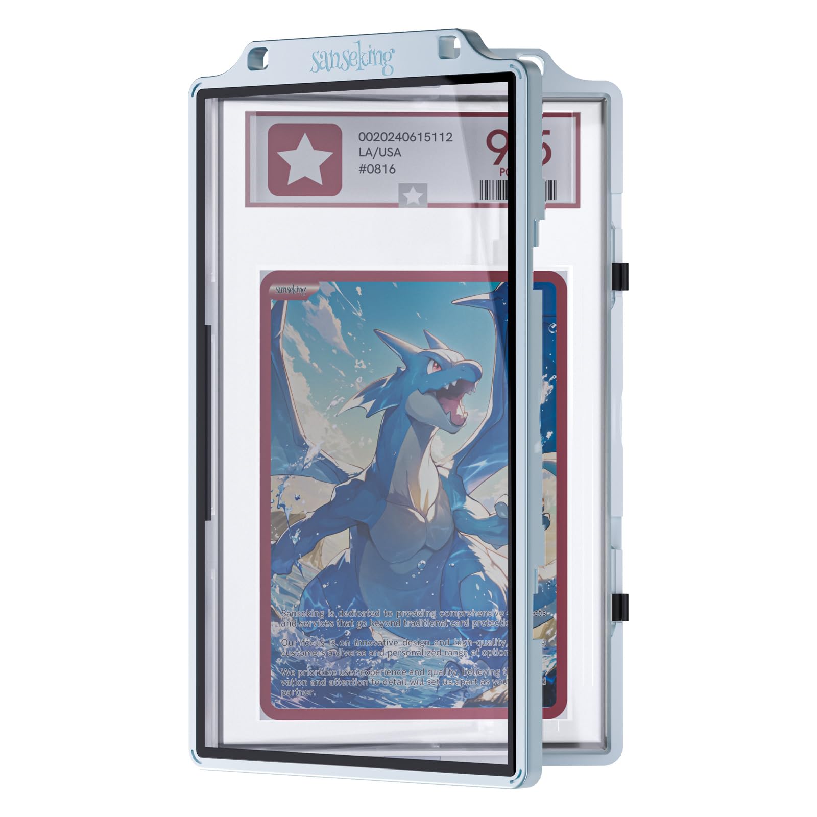 Amazon.com: Sanseking Graded Card Slab Protector for PSA Slab Display ...