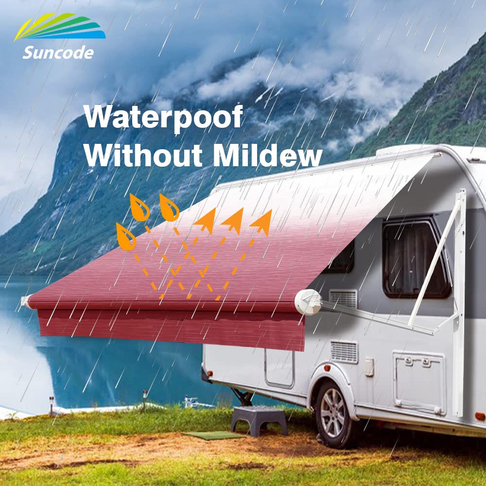 Snapklik.com : Suncode RV Awning Fabric Replacement Waterpoof Universal Outdoors Canopy For ...
