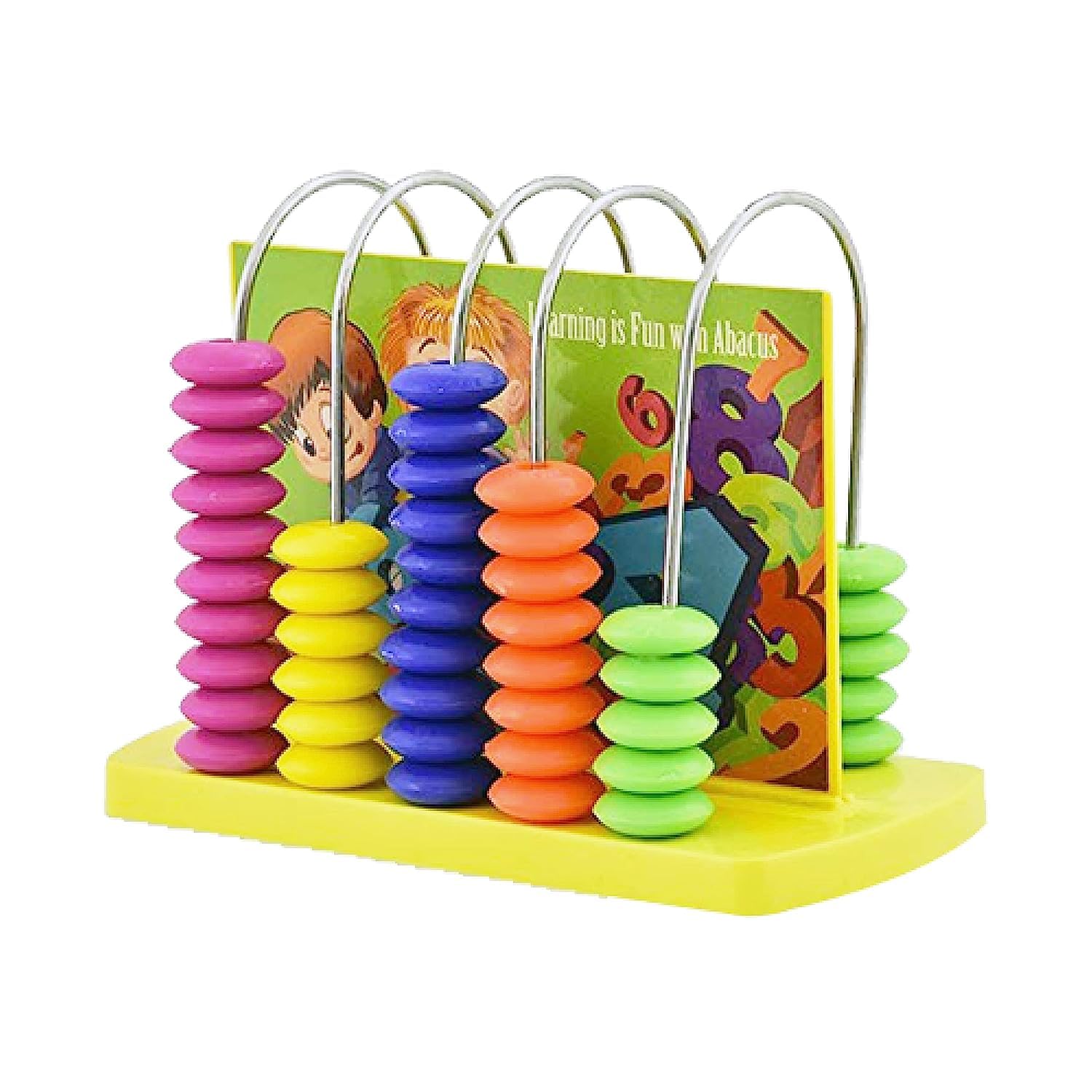 Buy BKDT Marketing Educational Abacus 5 Rods for Kids Early Math Skills ...
