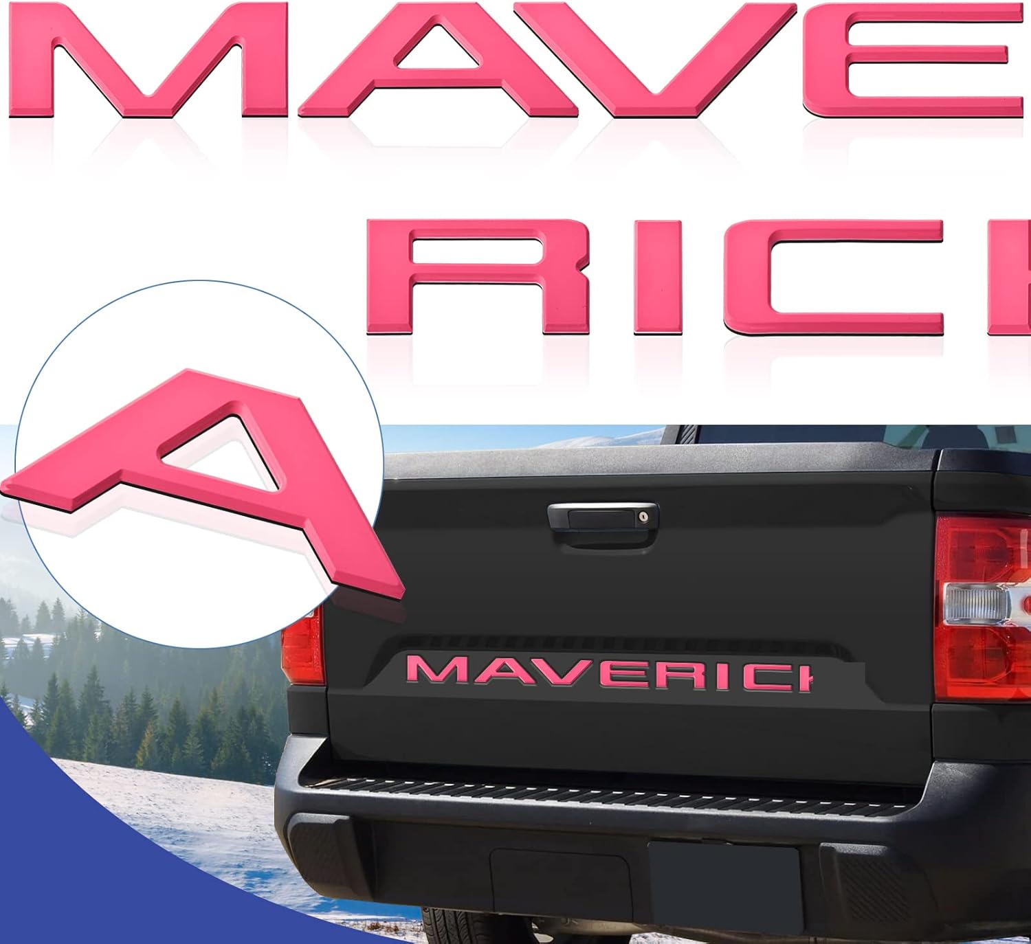 Amazon.com: Tailgate Inserts Letters Compatible for 2022 2023 Ford ...