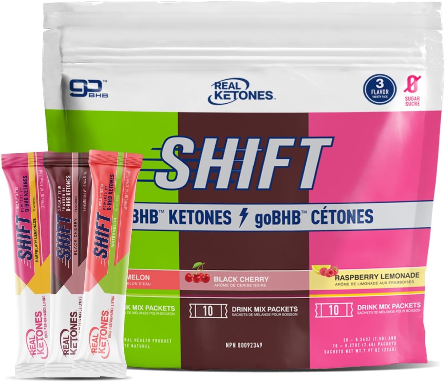 Sugar Free Electrolytes Packets with goBHB - Keto Electrolytes No Sugar ...