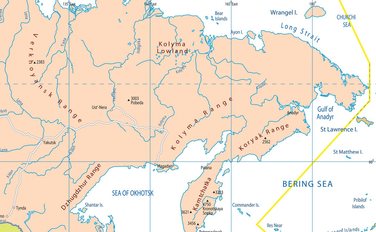 Tiger Moon Large A1 Asia Political Map for Hanging on Wall/Displaying ...