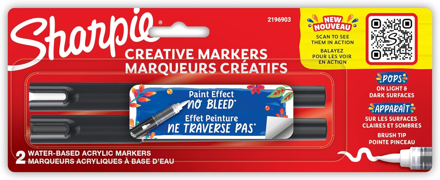 Sharpie Creative Markers Water-Based Acrylic