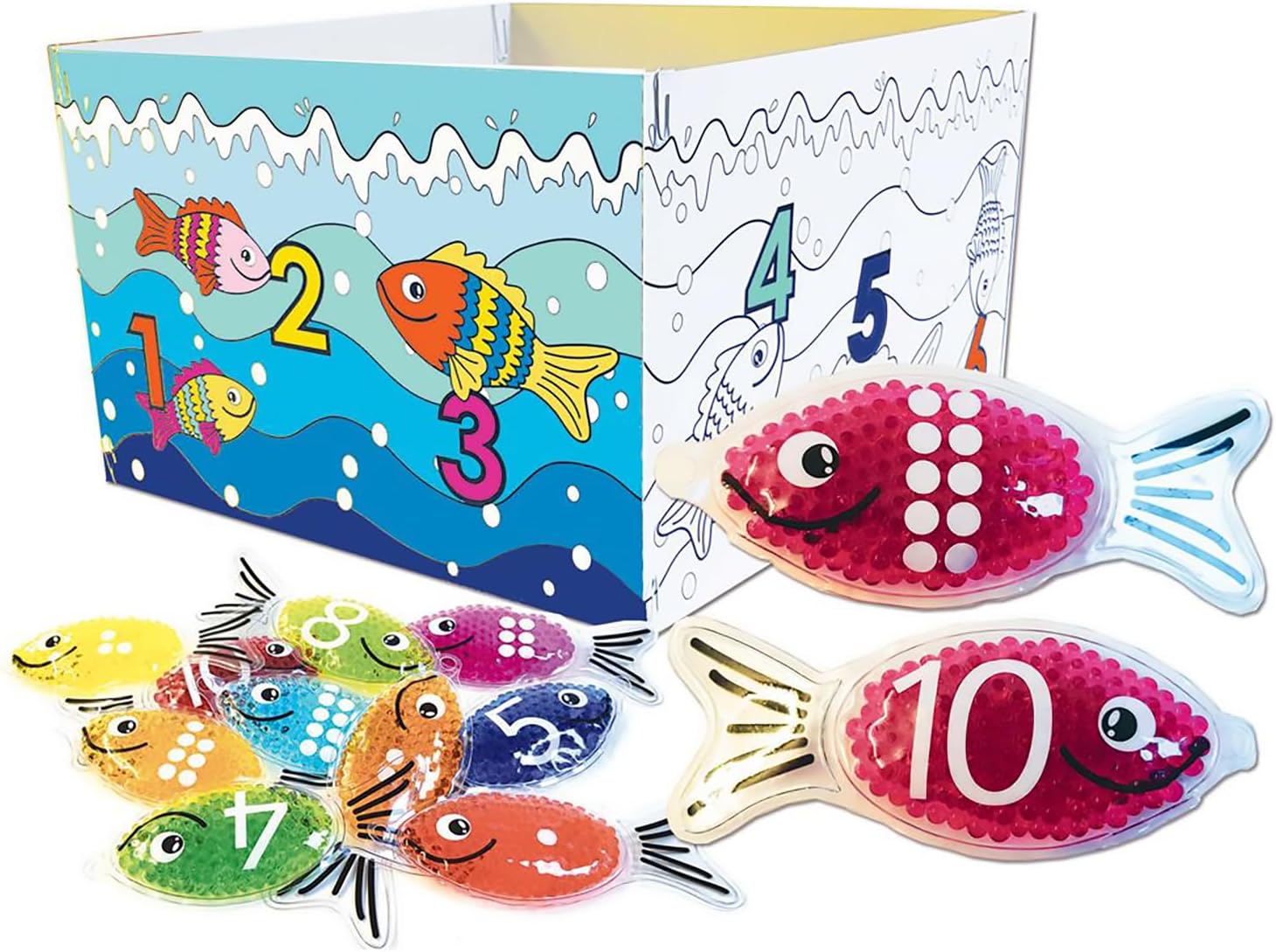 Anthony Peters AP/2445/SFS Bubble & Squish Sensory Squidgy Fish Shapes ...