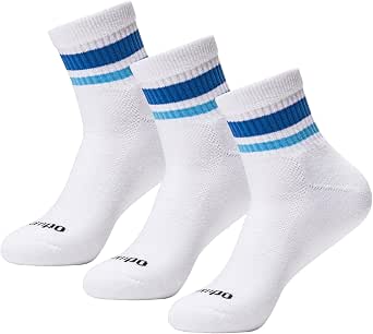 Amazon.com: DEL CAMPO Performance Golf Socks – Premium Quarter-Height ...
